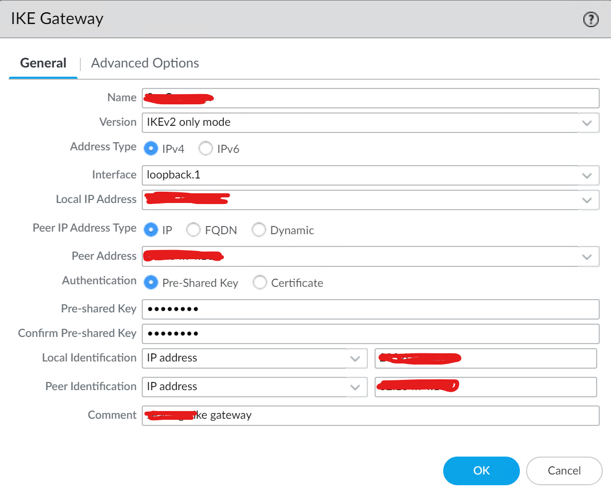 LIVEcommunity - Issues with phase 1 of ipsec - LIVEcommunity - 542407